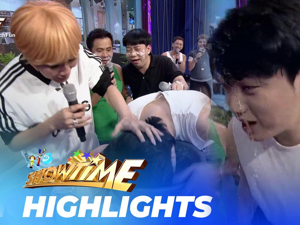 It's Showtime: Meme Vice Ganda, NILUBLOB SI RYAN BANG SA TUBIG! (Sine ...