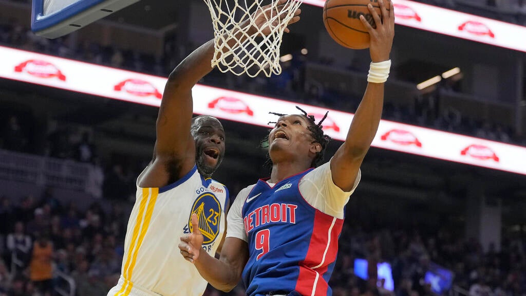 Green hits go-ahead 3 as Warriors hold off Pistons 115-110