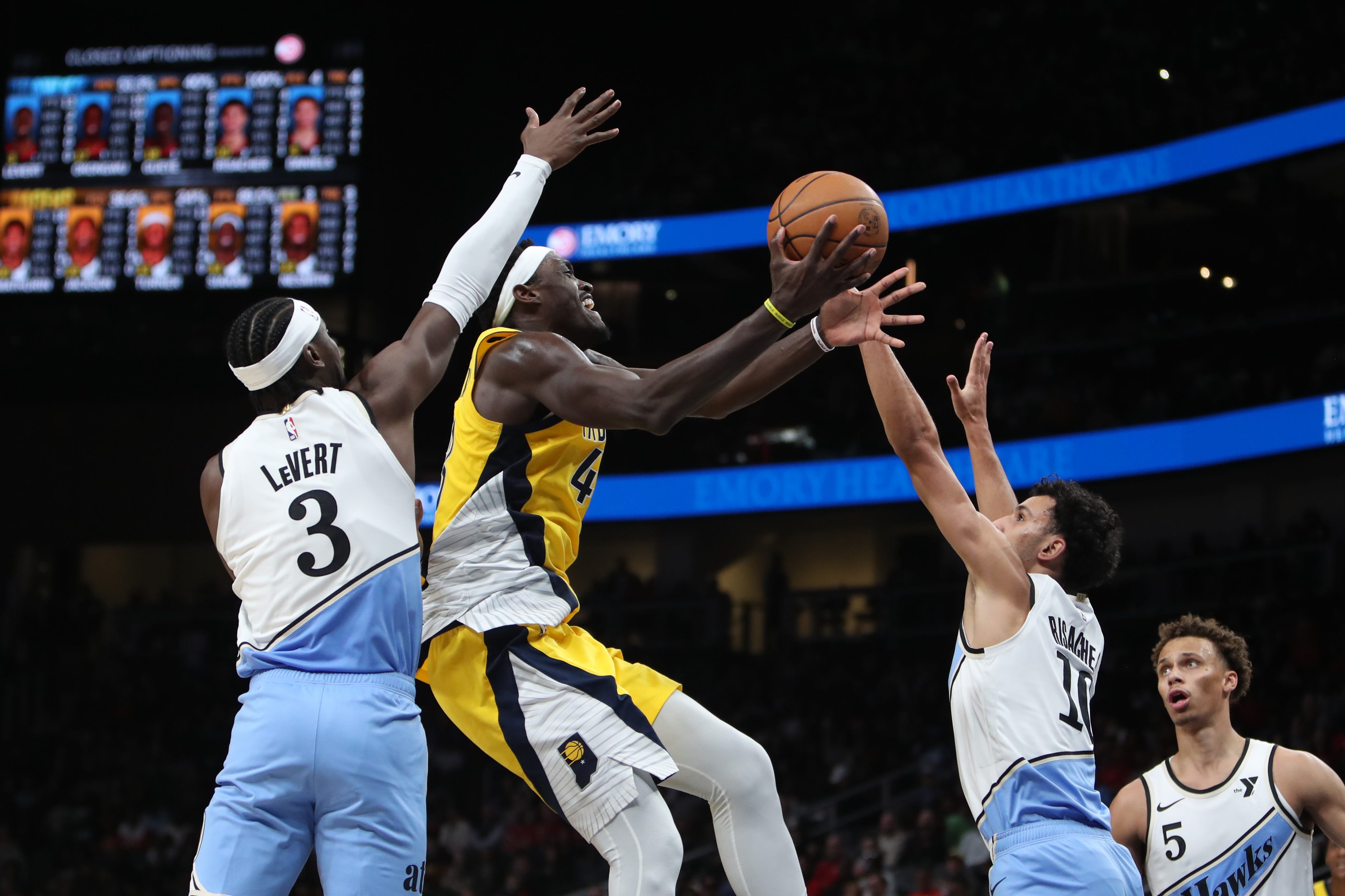 'I didn't think... My bad.' Pascal Siakam dunks when Pacers needed a 3 ...