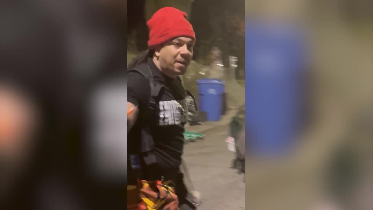 Man faces charges for slashing tents of Atlanta's homeless, police say