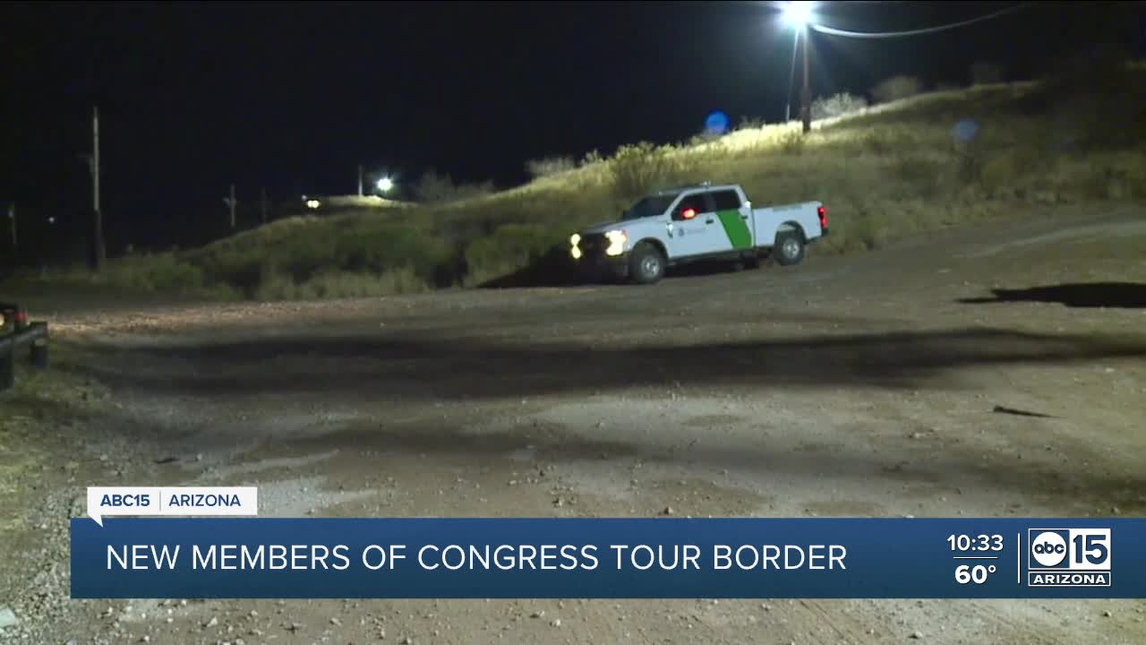 New members of Congress tour U.S.-Mexico border