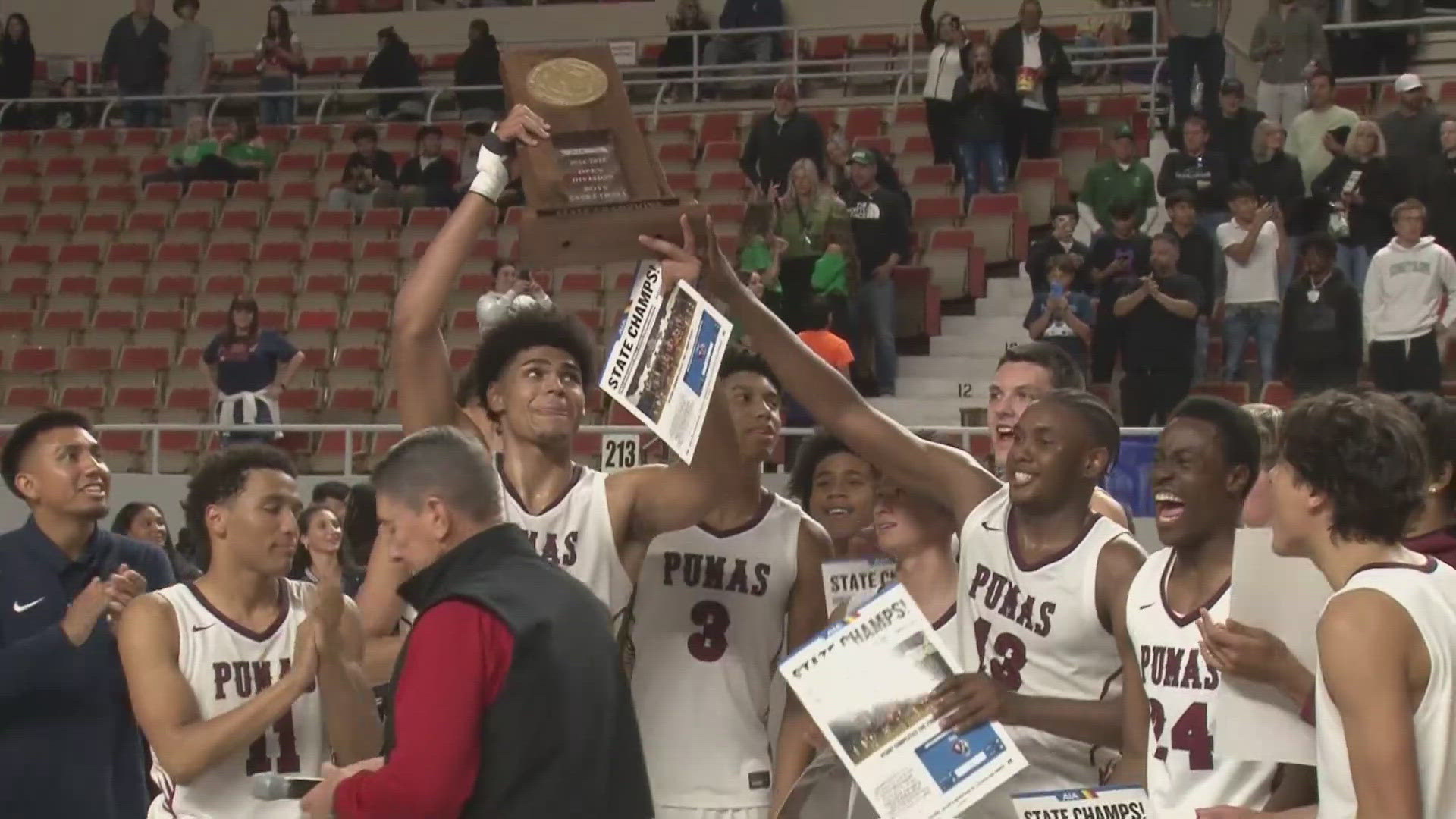 Koa Peat, Perry Pumas complete 4-peat as boys basketball state champs