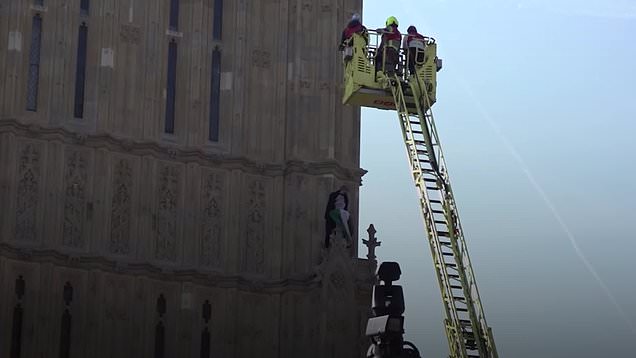 Man arrested after Big Ben clock tower incident