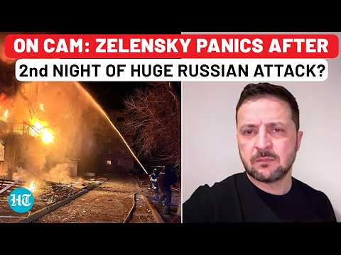 On Cam: Zelensky's First, Panicked Reaction To Russia's 2nd Midnight ...
