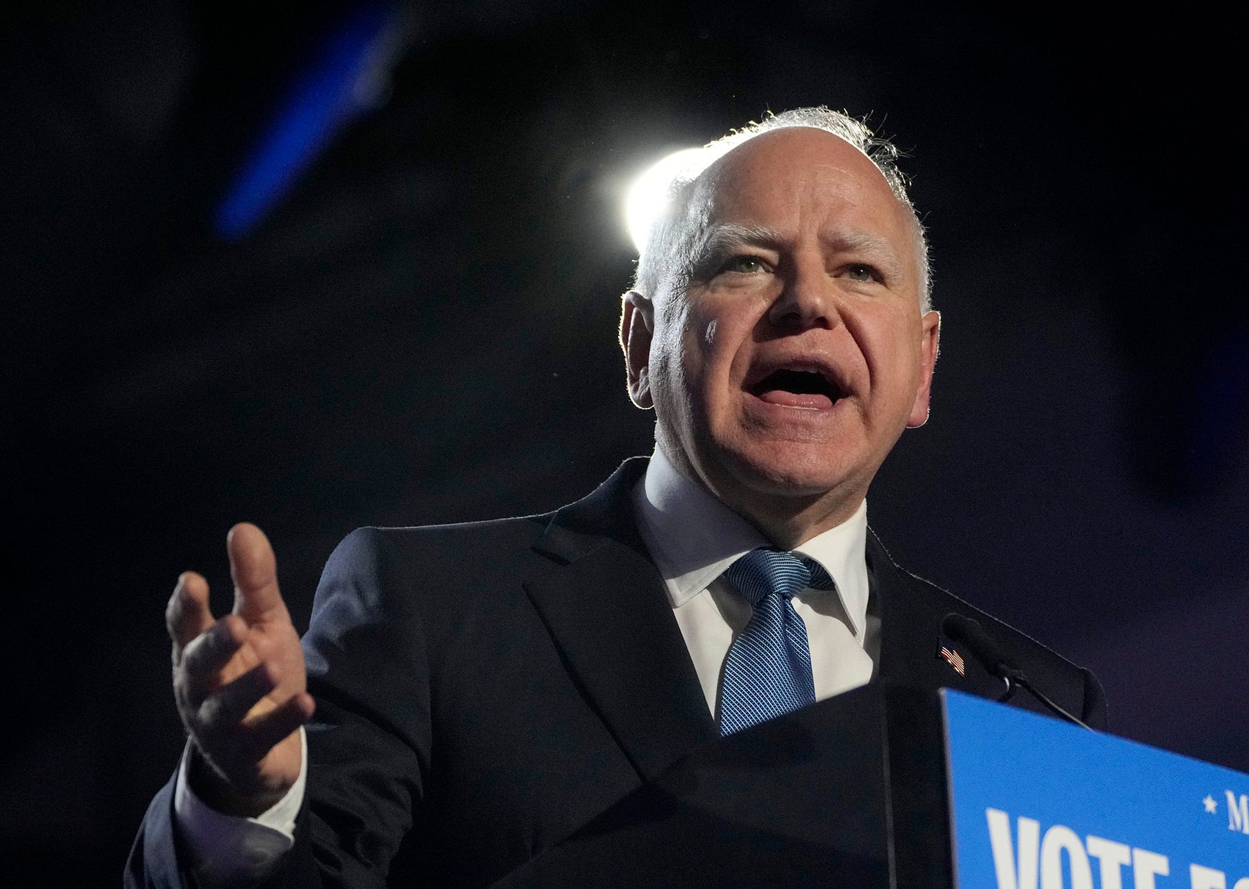Tim Walz on 2024 Election Loss: Playing It Safe Was a Mistake