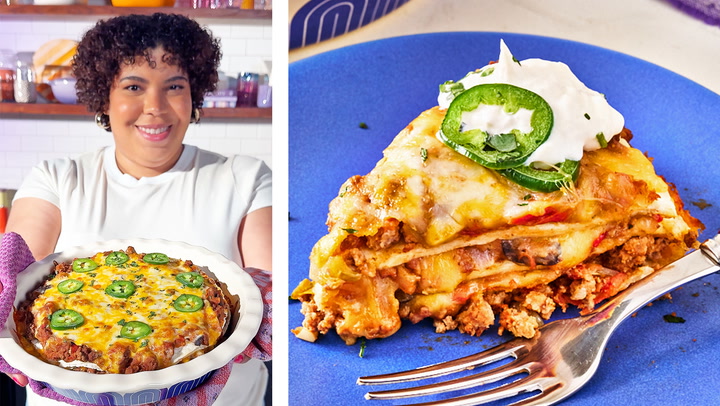 How to Make Burrito Pie