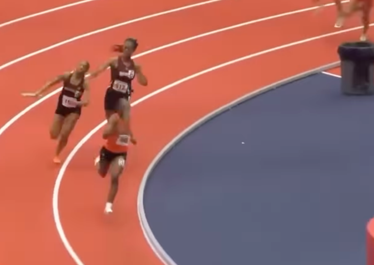 Virginia high school track star attacked by baton-wielding opponent during state title race