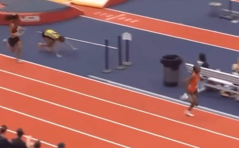 Virginia high school track star attacked by baton-wielding opponent during state title race