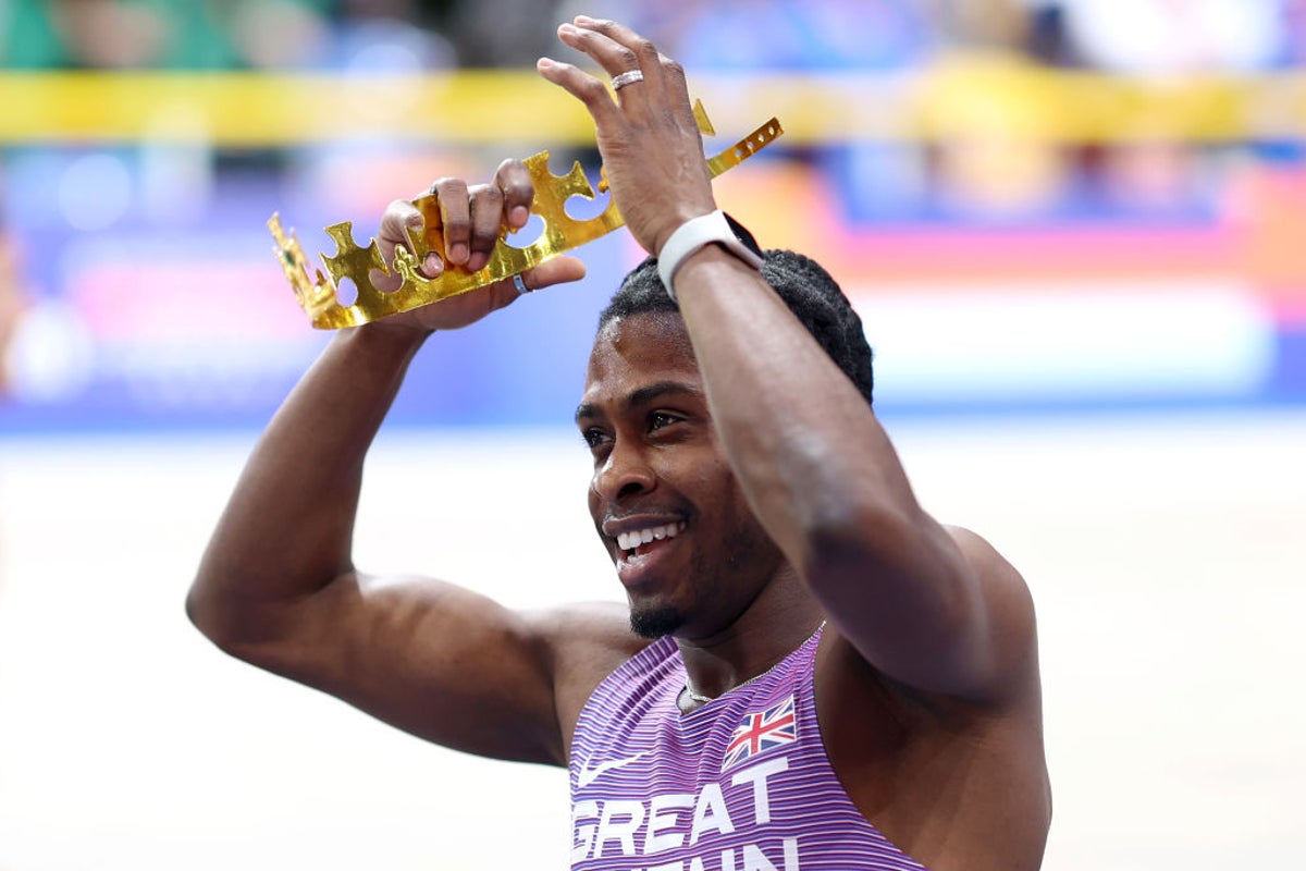 Jeremiah Azu wants 2025 to be ‘year of my life’ after European Indoor title