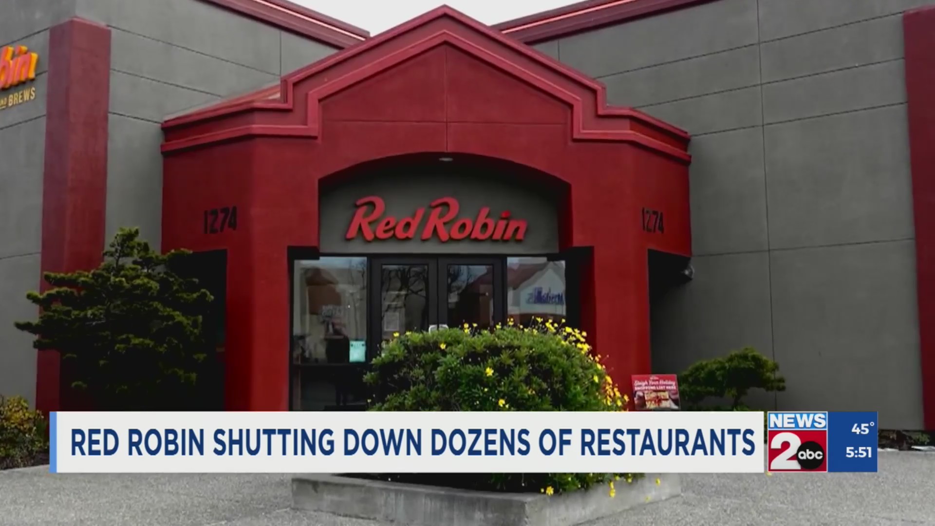 Red Robin shutting down dozens of restaurants