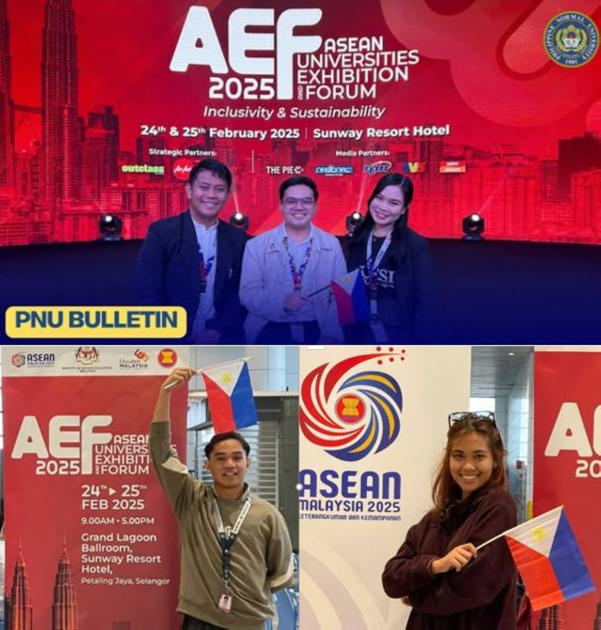 PNU, USep students compete at ASEAN event in Malaysia