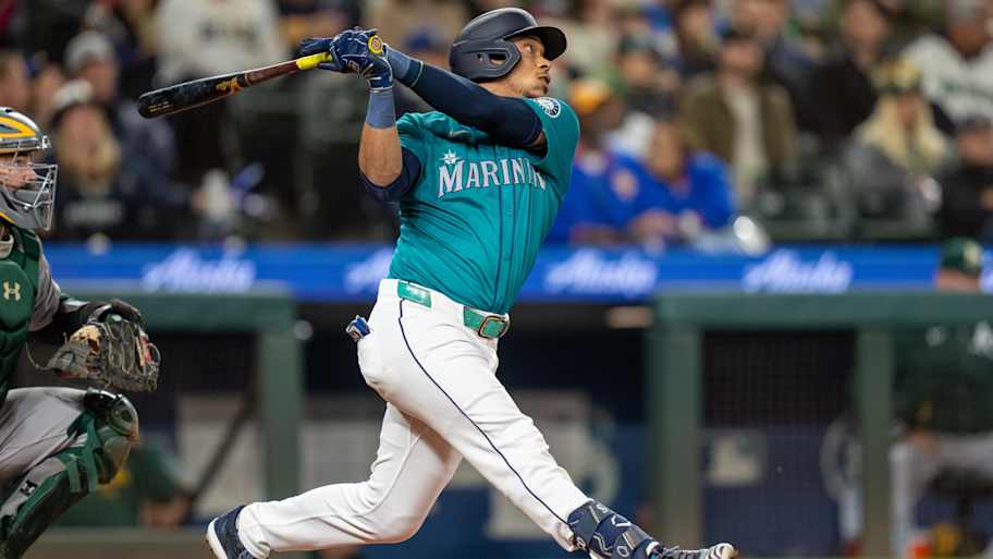 Seattle Mariners Third Baseman Jorge Polanco Hits First Home Run of ...