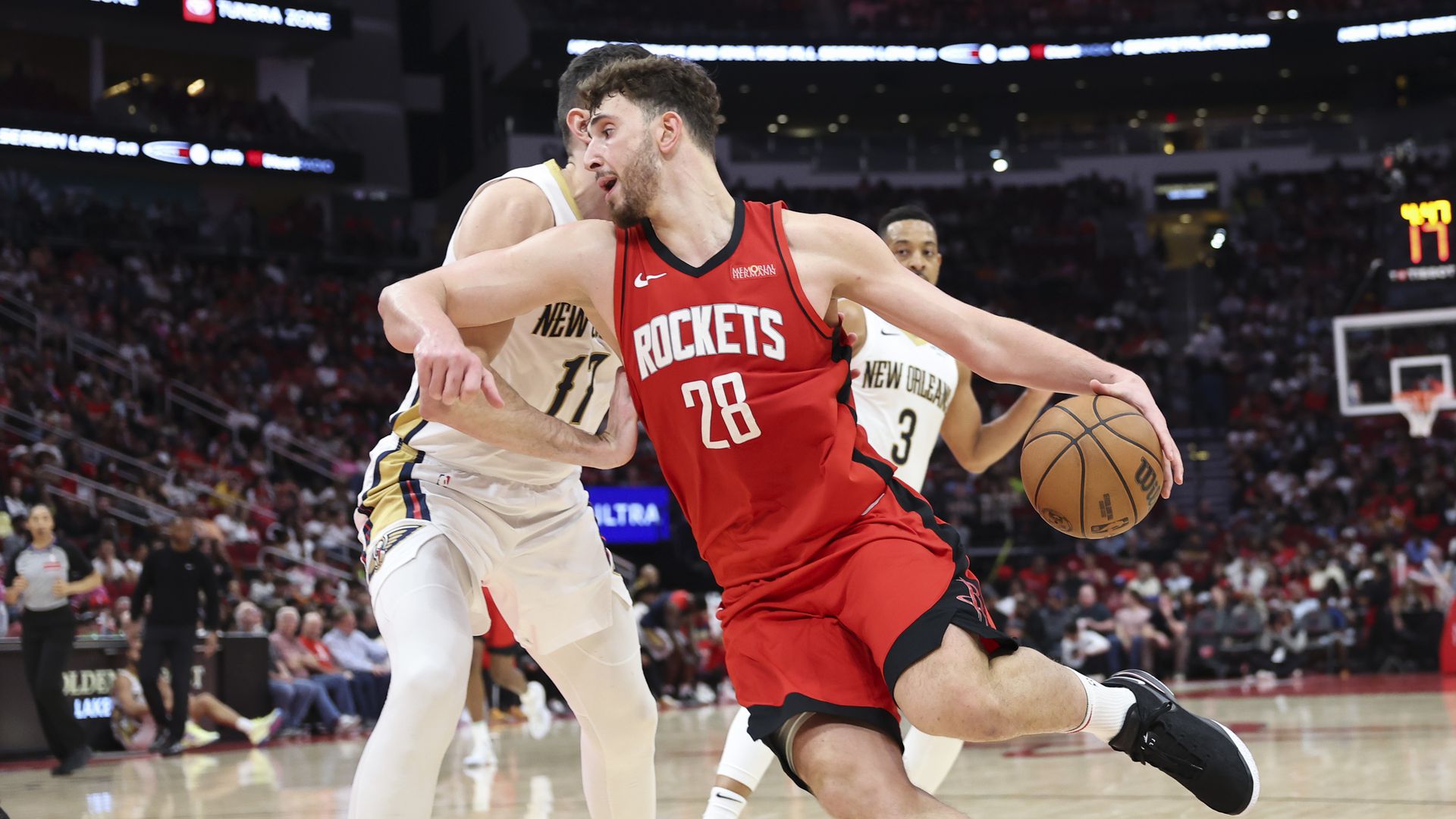 Rockets roll over Pelicans 146-117