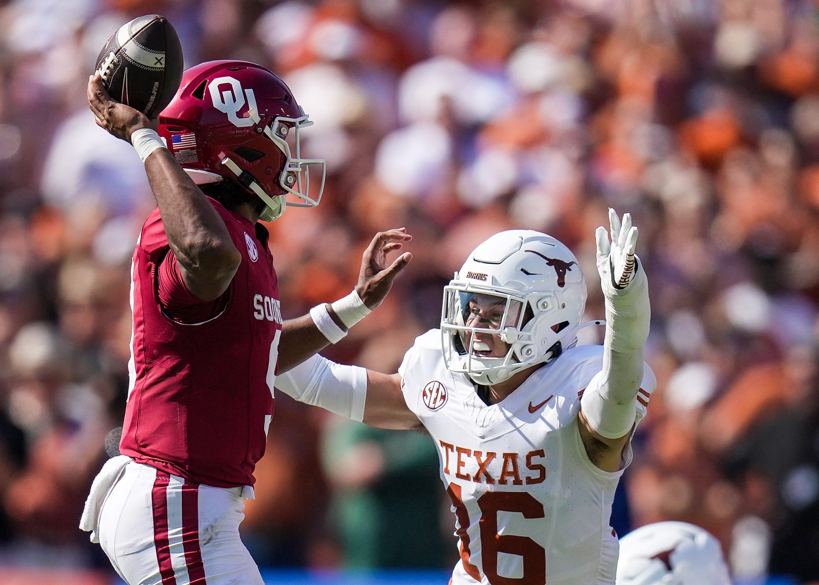 Greg McElroy has high expectations for the Longhorns defense