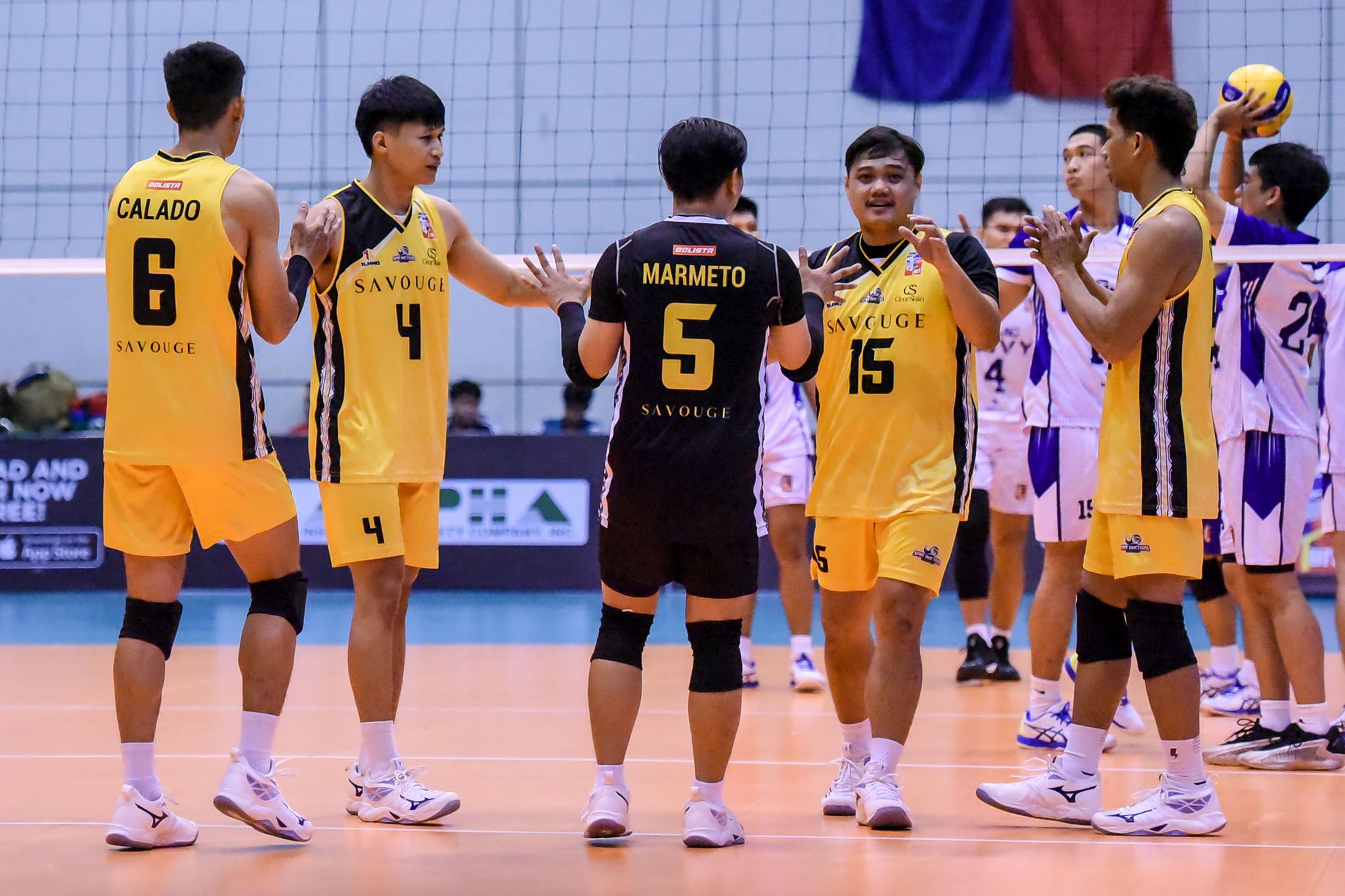 Spikers' Turf: Savouge makes quick work of Navy to stay at third place