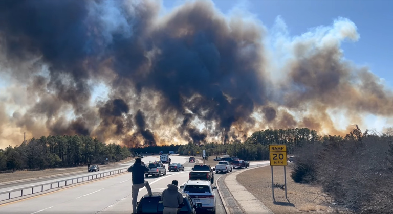 Long Island brush fires mostly contained, arson investigators looking ...