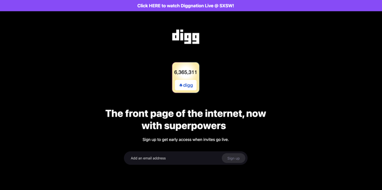 How to sign up for Digg, the original Reddit