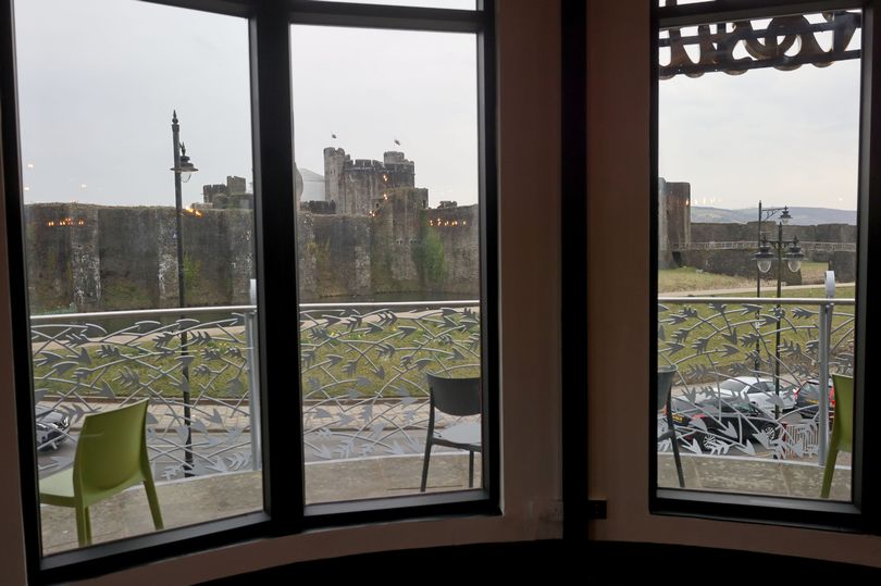 I was the first to try out the sleek Welsh café bar that has epic views ...