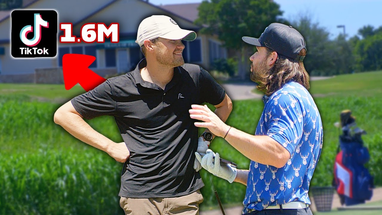 Calling out an influencer on the Golf Course...
