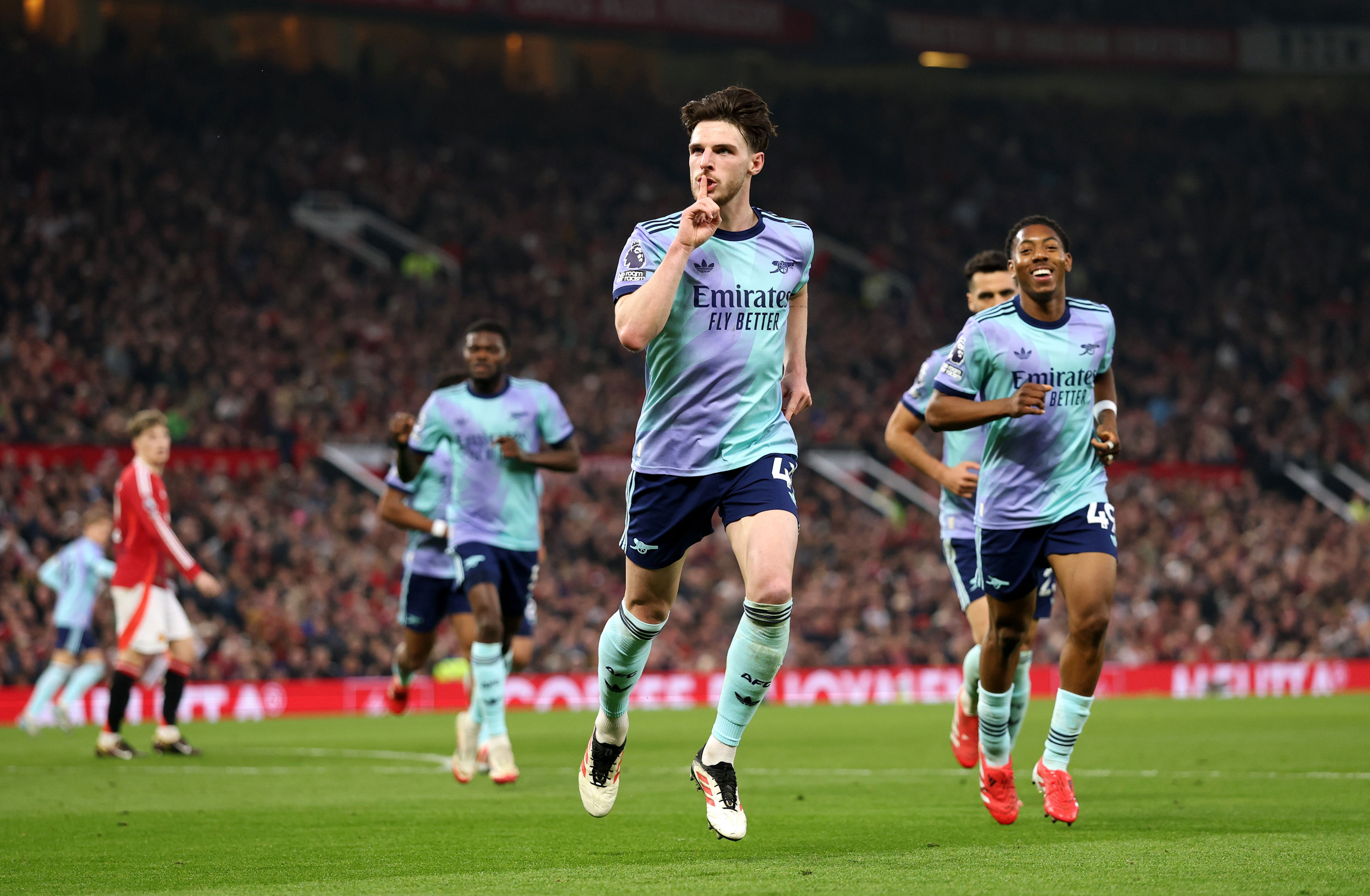 Man Utd v Arsenal LIVE: Result and final score after Rice and Fernandes ...