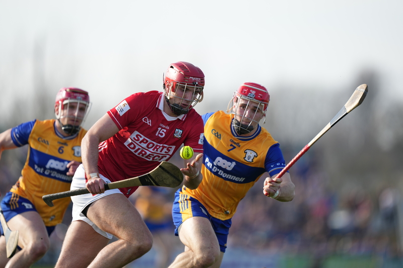 Cork fire six goals to defeat Clare in game where three sent off
