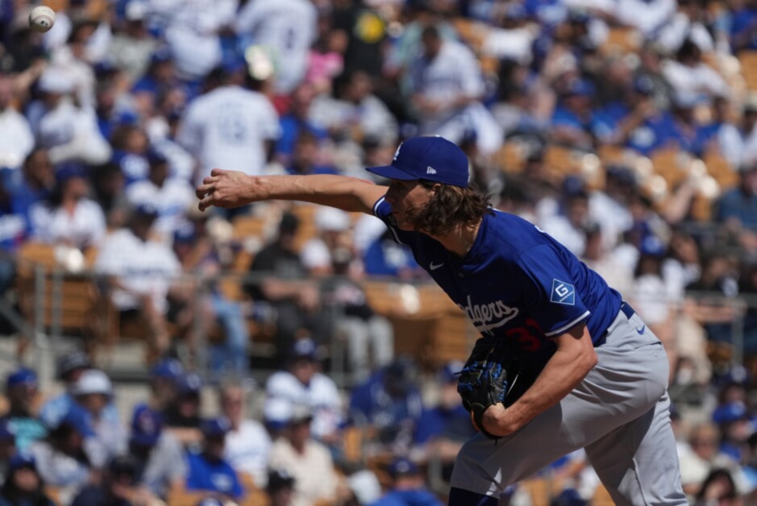 Dodgers Spring Training: Tyler Glasnow Feeling Good With No Discomfort