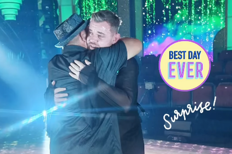 Danny O'Carroll's emotional reunion with dad Brendan as he surprises ...