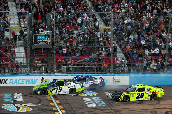 NASCAR fans rage as TV network switches to commercial during final ...