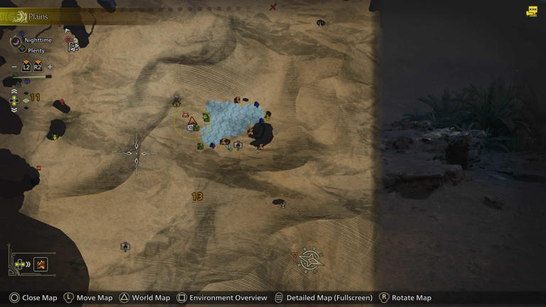 Tracktail Lizard Location in Monster Hunter Wilds