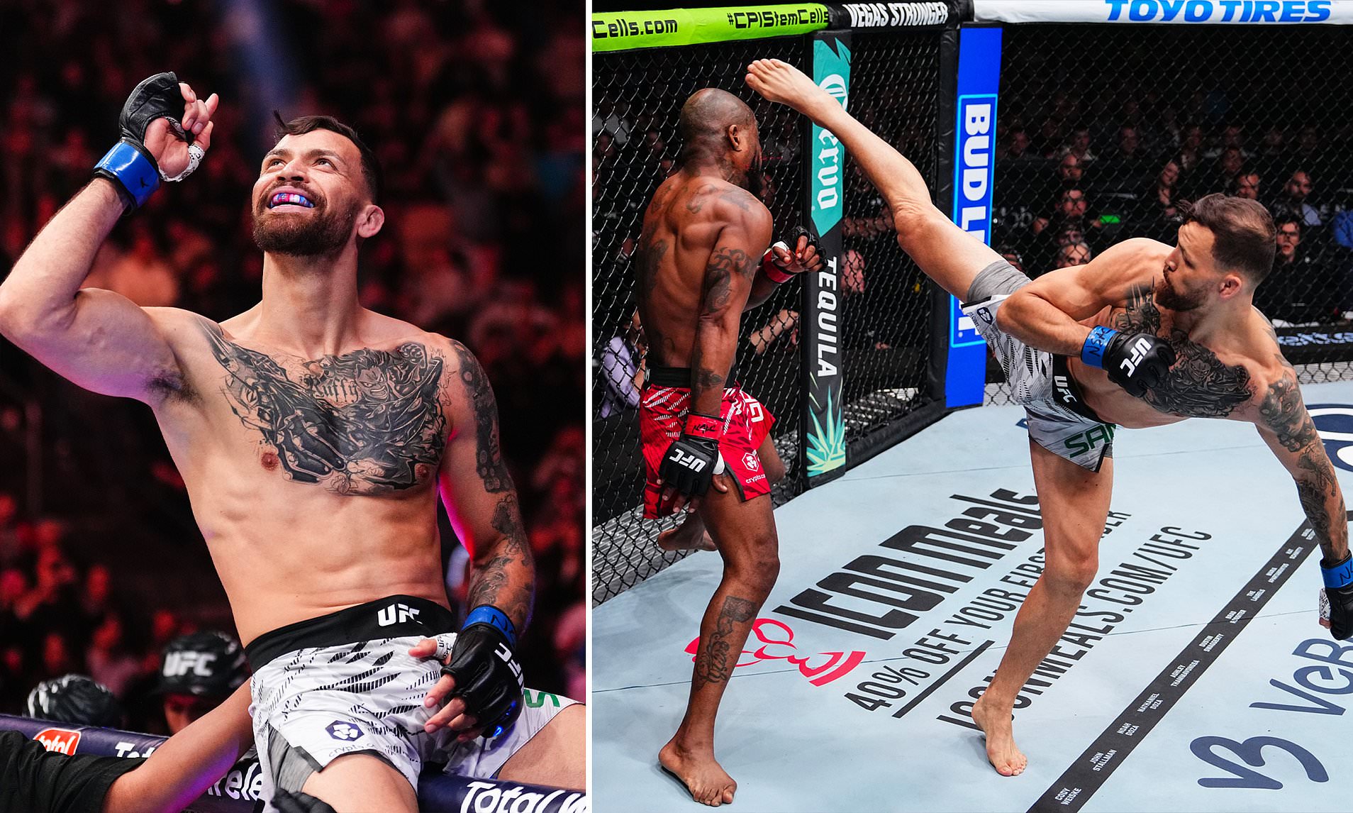 UFC fans stunned as King Green is knocked out cold by devastating ...