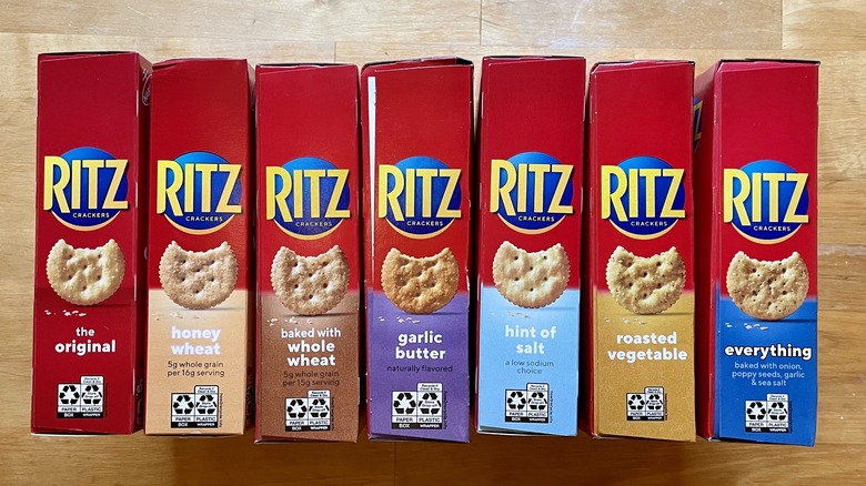 Every Ritz Cracker Flavor, Ranked