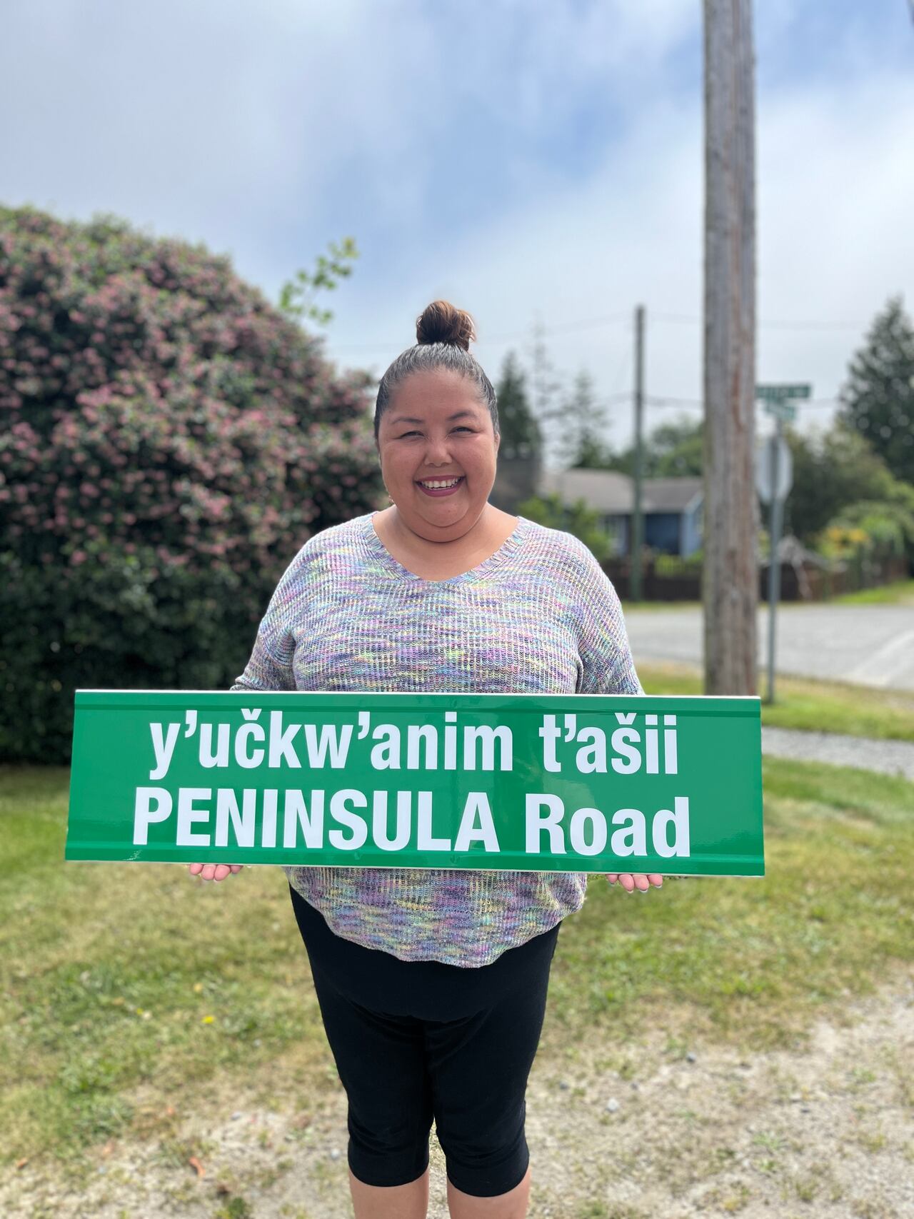 Indigenous language now included on Ucluelet bus stop signs — a first ...