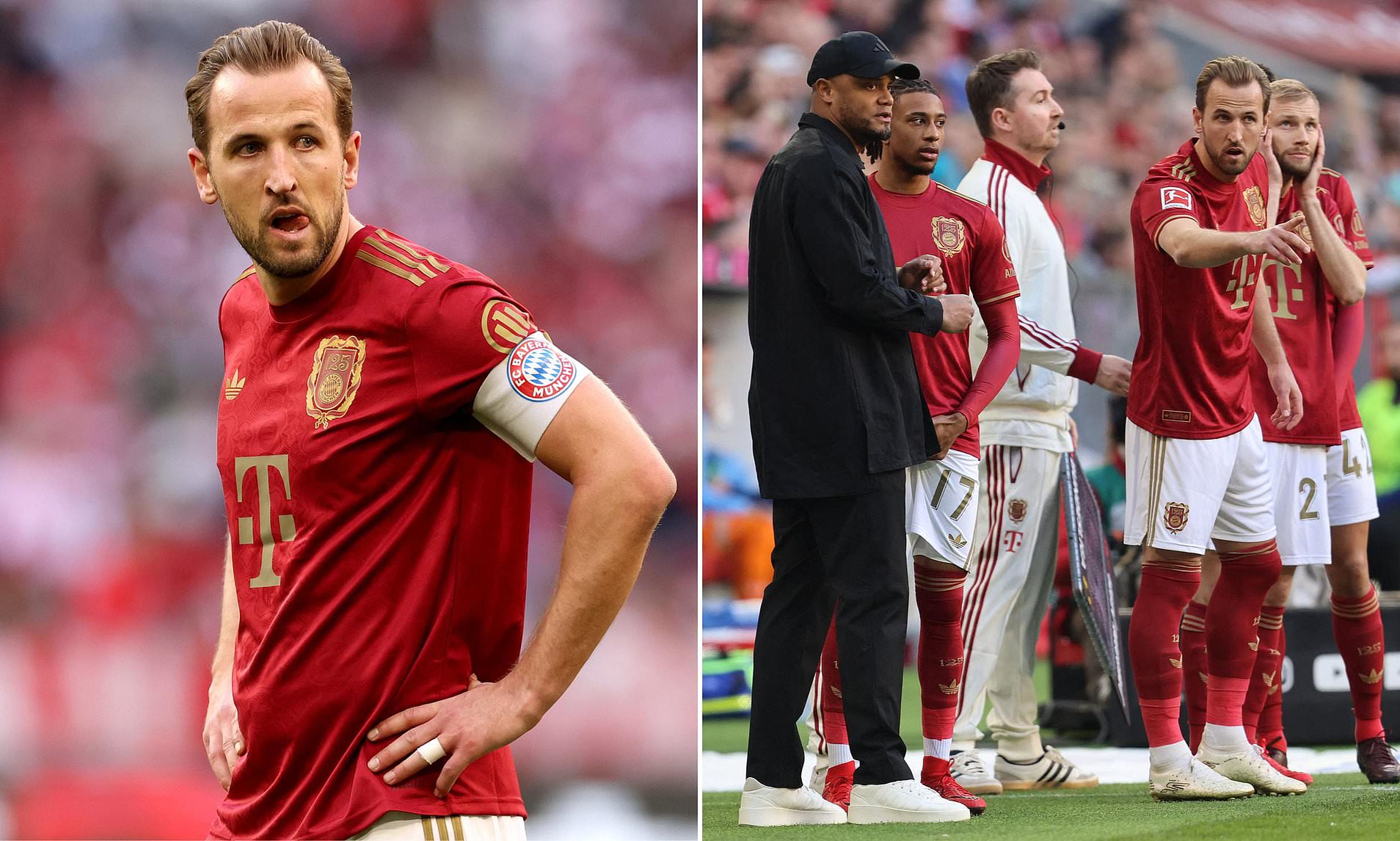 Harry Kane sends message to his Bayern Munich team-mates ahead of Bayer ...