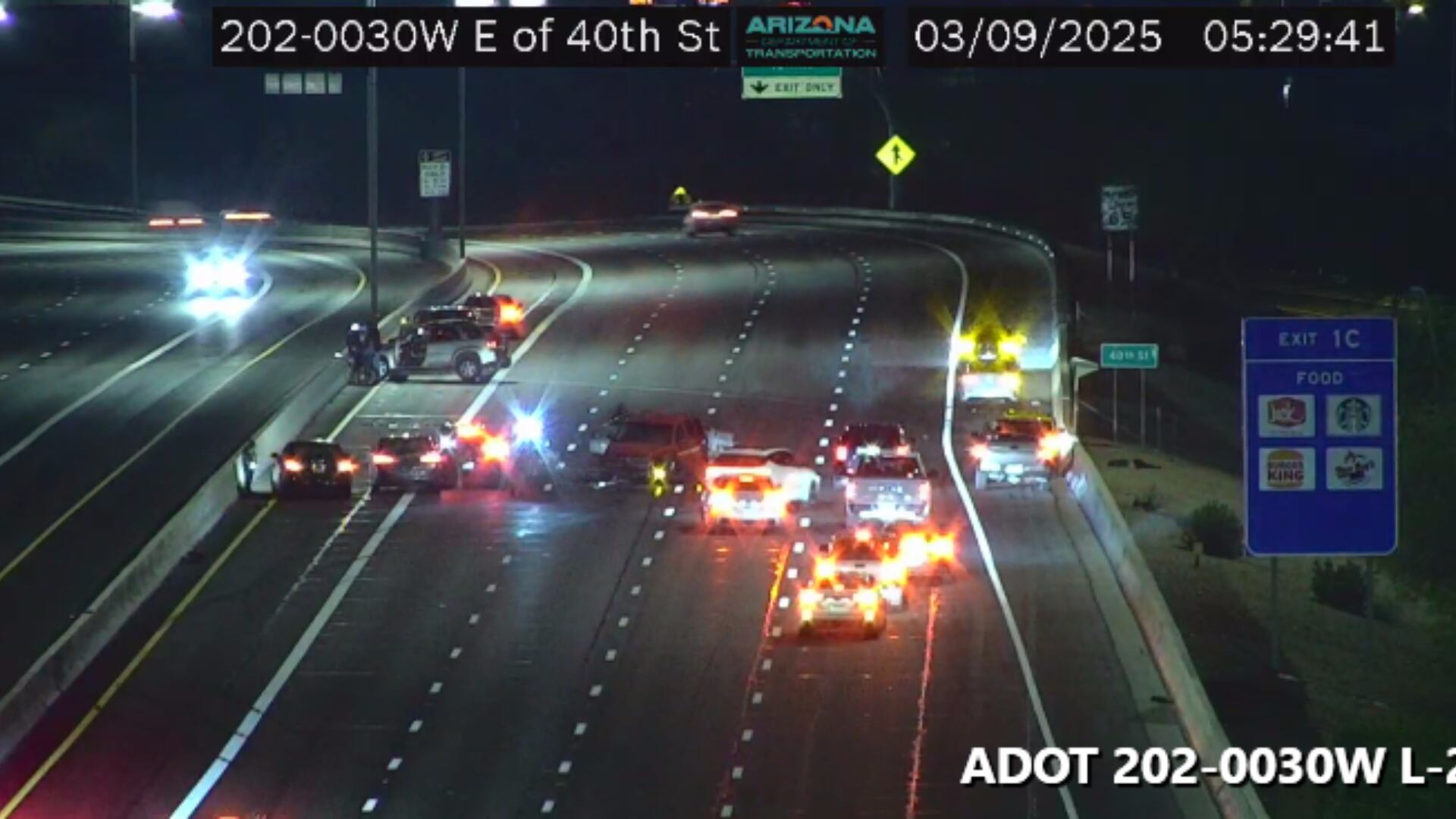 Loop 202 shut down due to wrong-way crash in east Phoenix