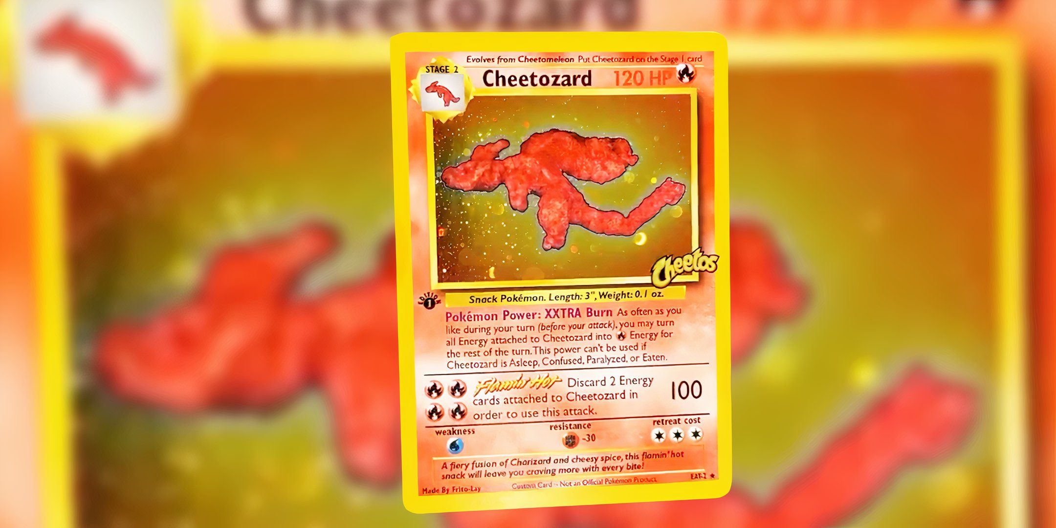 Pokemon’s ‘Cheetozard’ Already Has A Custom Card