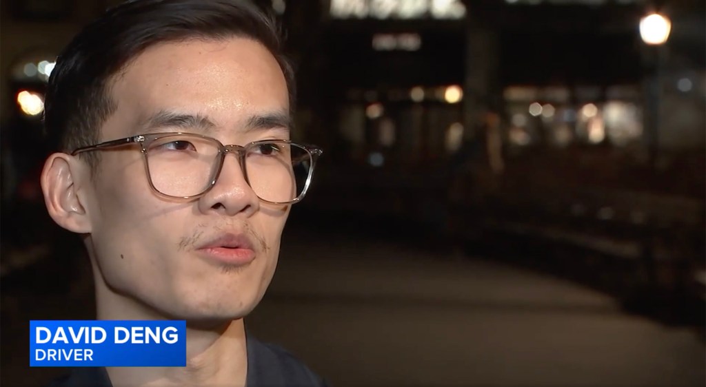 Dramatic video captures wooden board smashing into car’s windshield on Verrazano: ‘Complete shock’