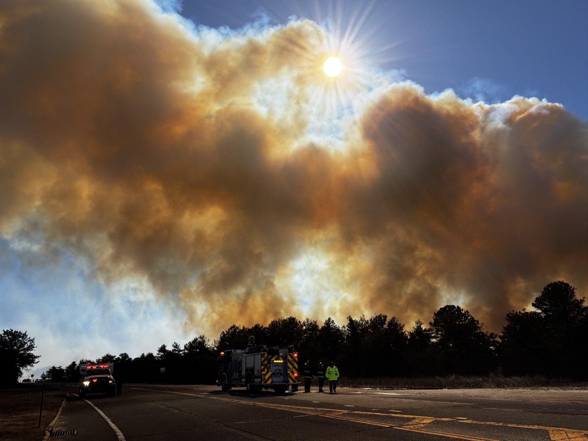 Hamptons Brush Fires Spark Fears of Historic 1995 Wildfires Repeating