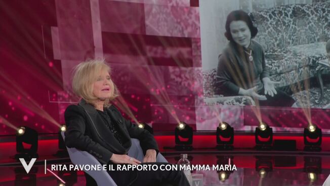 Rita Pavone e il rapporto con mamma Maria