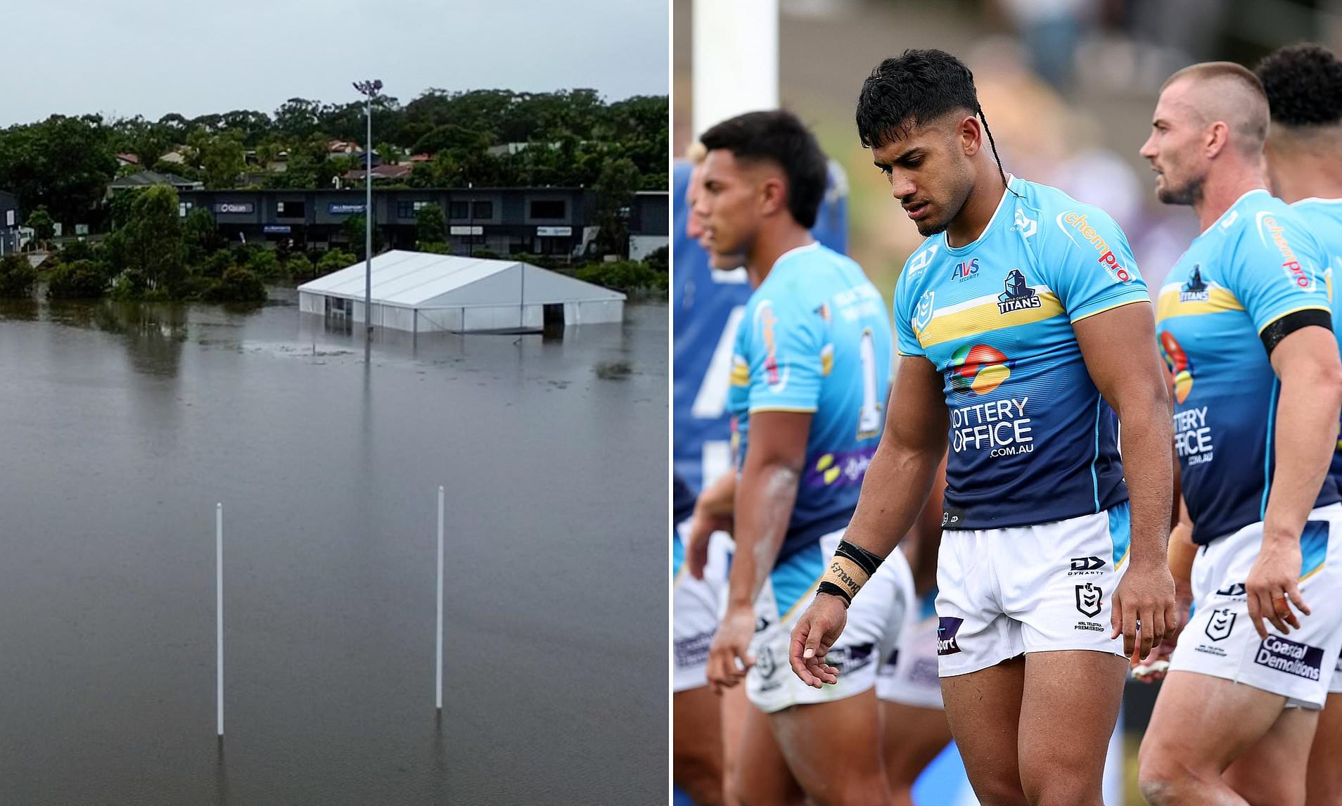 Gold Coast Titans forced to flee to Sydney after ex-Tropical Cyclone ...