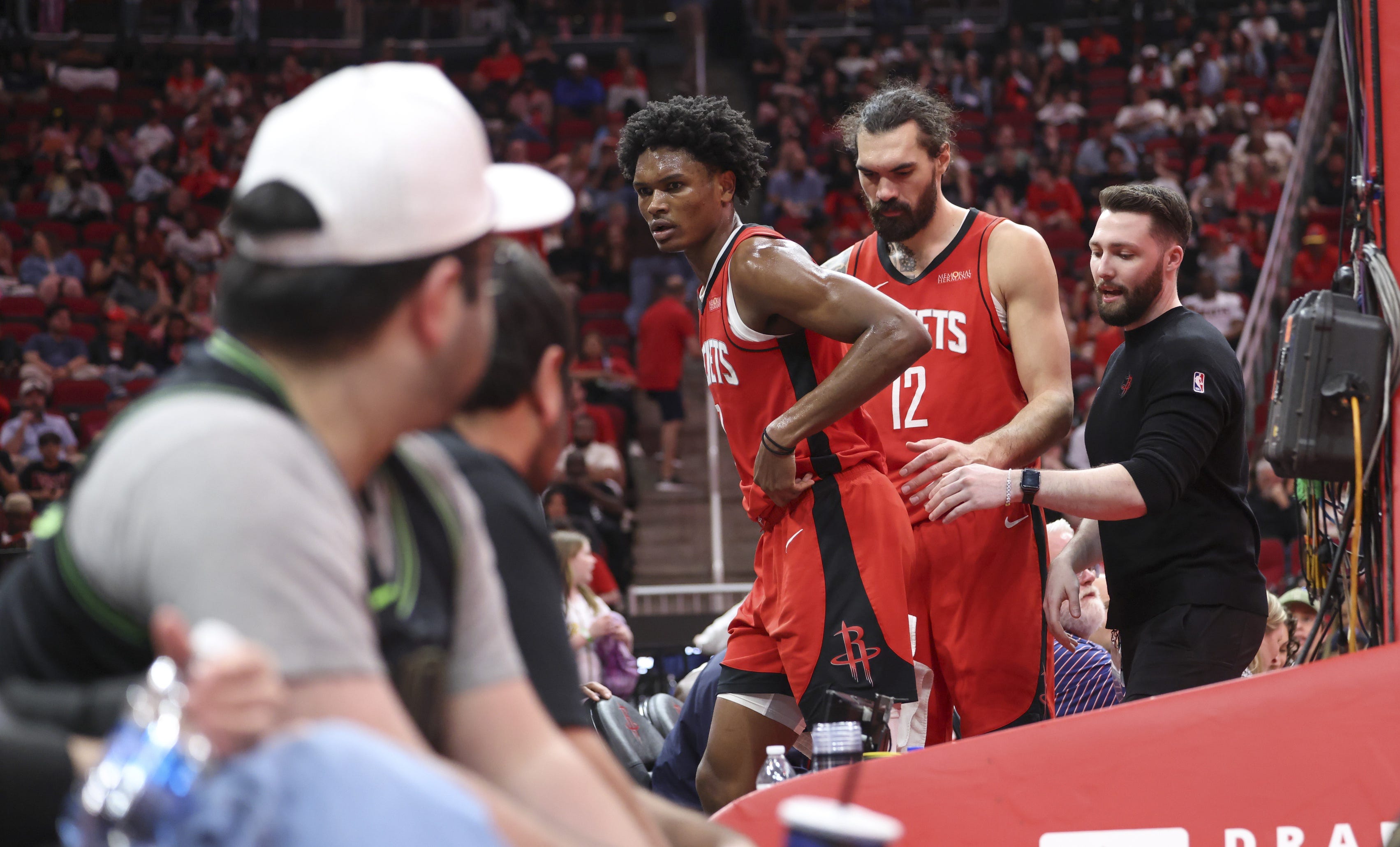 Rockets star Amen Thompson to miss 10 to 14 days with left ankle sprain
