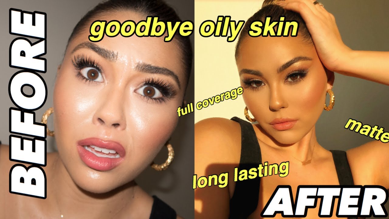 "Matte, Full-Coverage, Long-Wearing Makeup Routine"