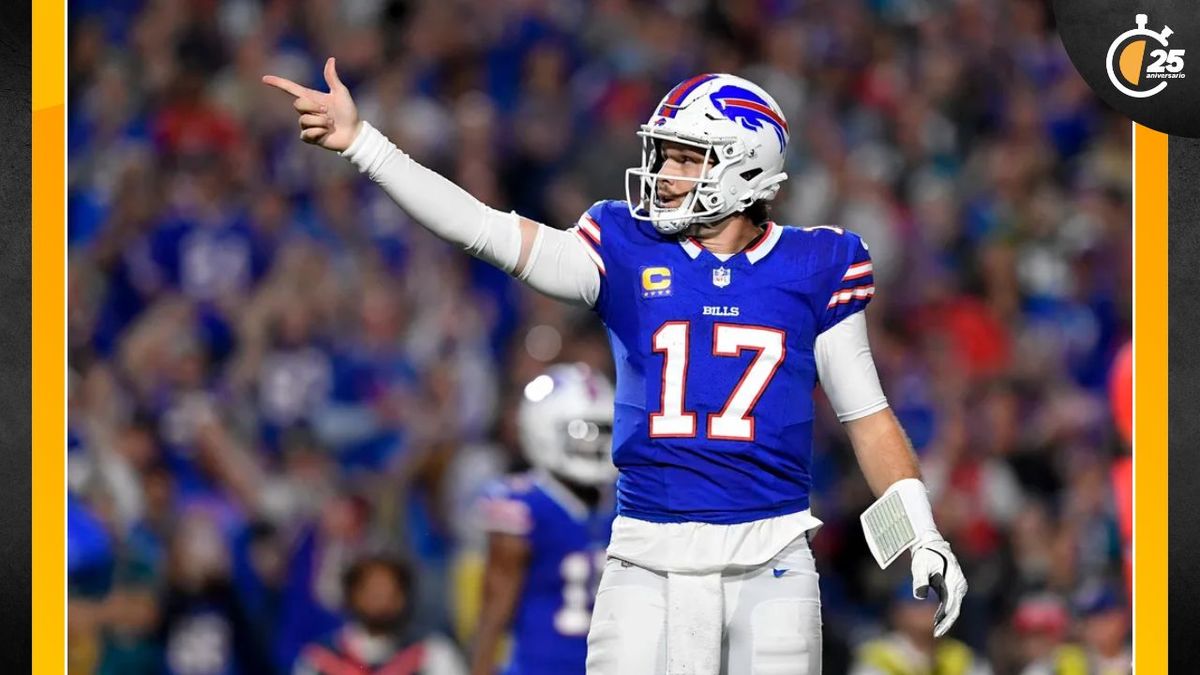 Buffalo Bills le dan contrato récord a Josh Allen