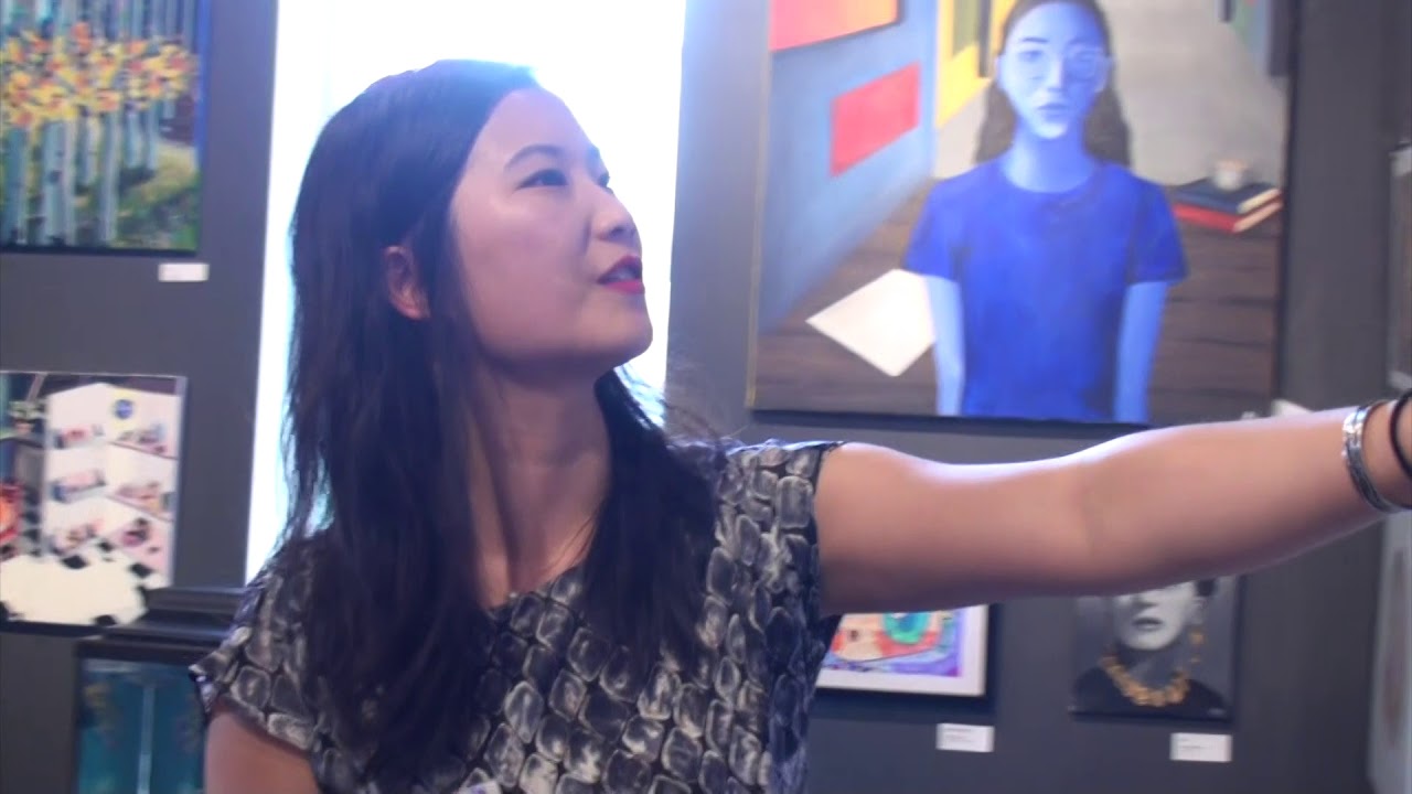 Winged Canvas - Student Teacher Art Show