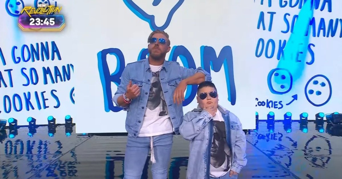 The Rizzler Appears At AEW Revolution, Big Boom AJ Scores The Win In ...