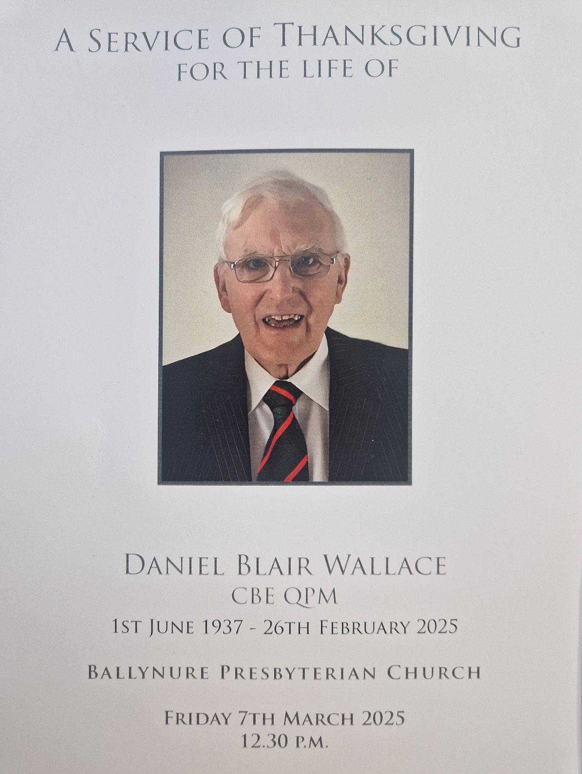 Dean Godson: Blair Wallace was the last of the ‘big beast’ RUC officers ...
