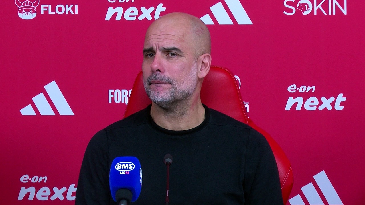 Pep on Hudson-Odi goal and getting into Champions League next season