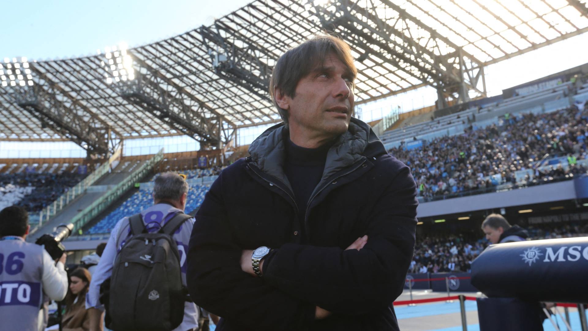 Antonio Conte emozionato: "Non mi era mai successo..."