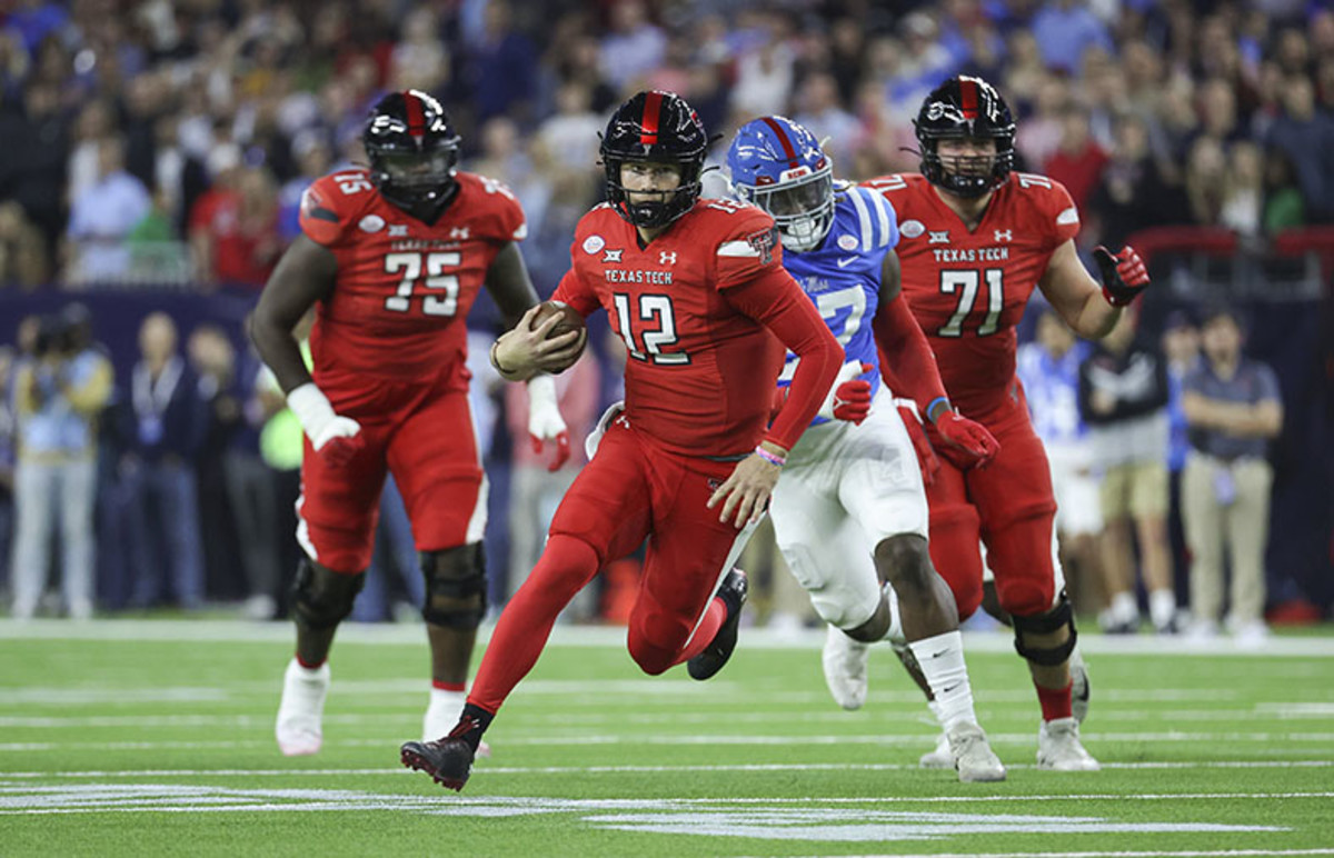 Ex Texas Tech QB Meets With NFL Team for Pre-Draft Visit