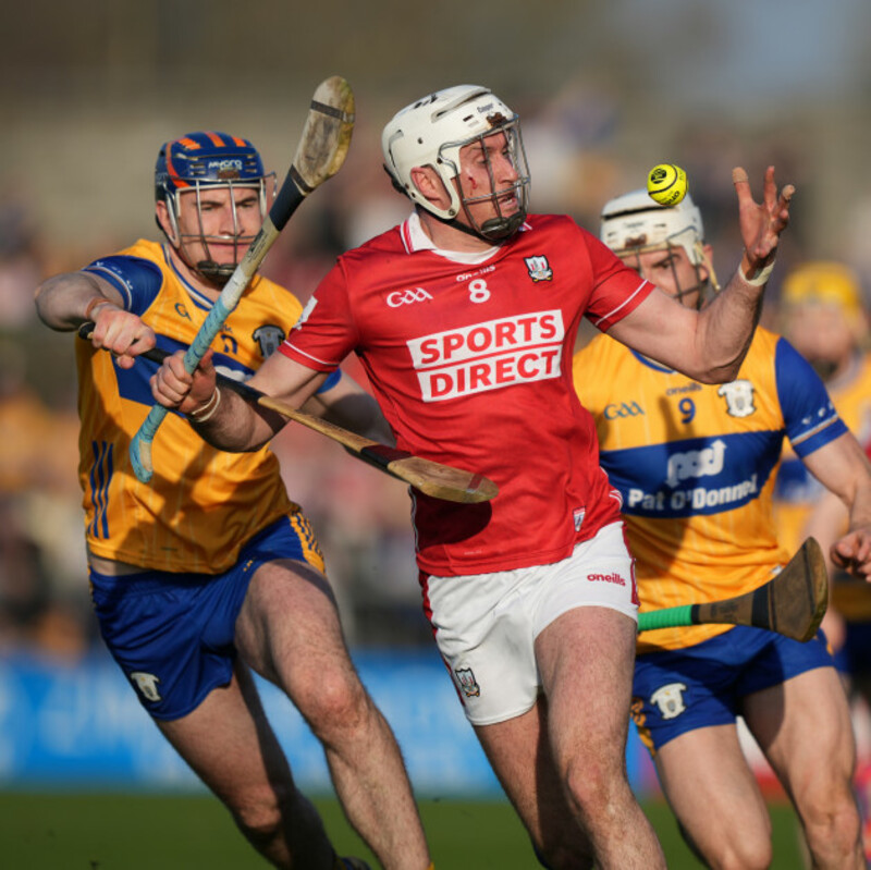 Cork fire six goals to defeat Clare in game where three sent off