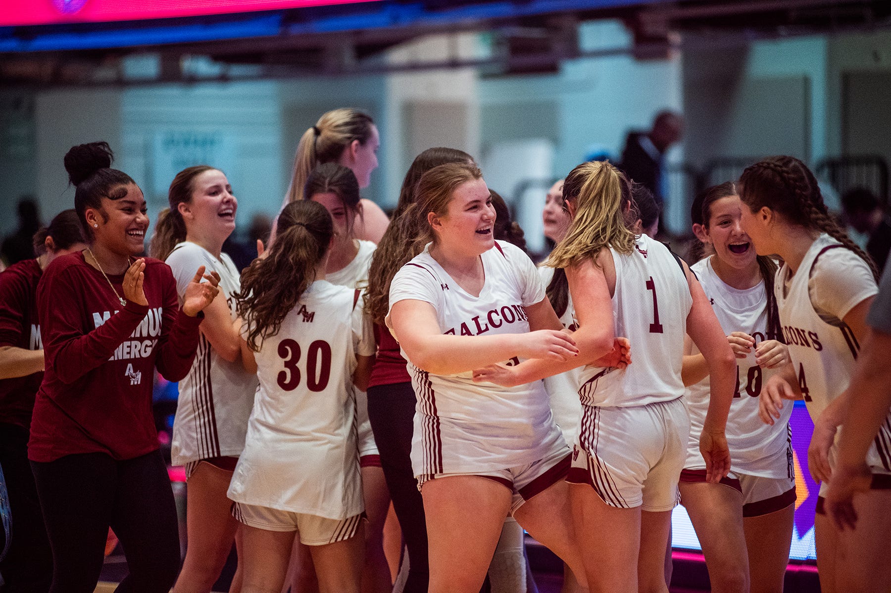 If you're keeping score at home, here are the programs that celebrated Section 1 titles